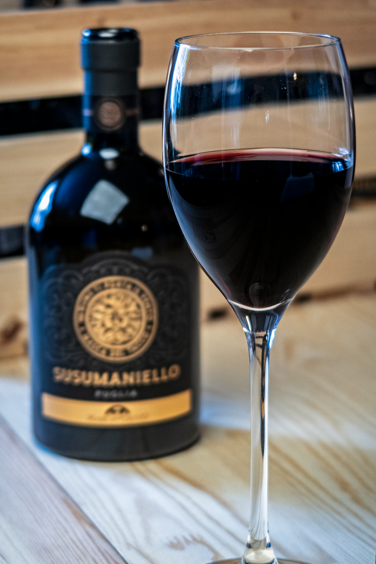 Italialainen luottoystävä: Susumaniello-punaviini - Makupari